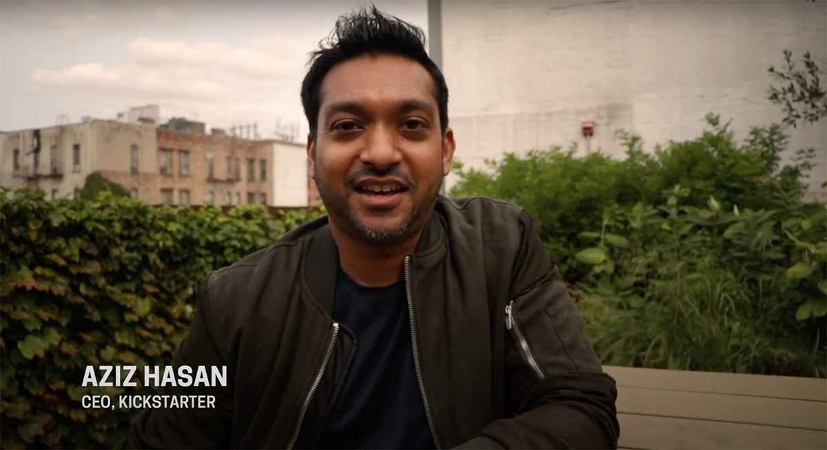 獲頒 2020 美國國家設計獎，群眾集資平台 Kickstarter 執行長 Aziz Hasan：「這些點子是社會得以繁榮的基石，也是我們 ...