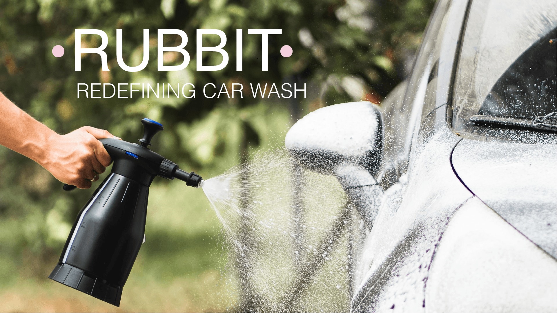 洗車只需 20 分鐘！飛行員創業集資「Rubbit 自助洗車套組」，主打省時又省水 | 群眾觀點